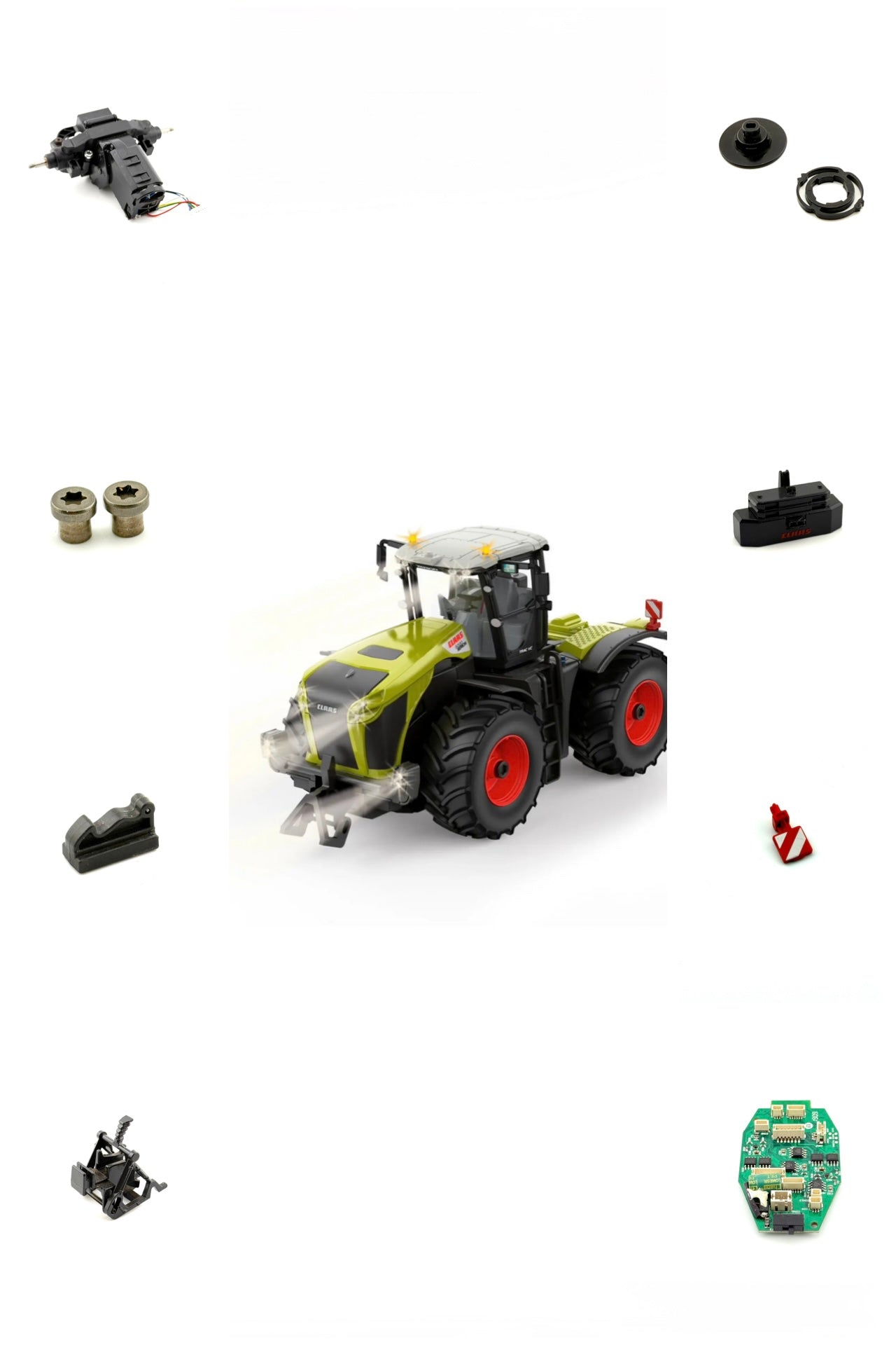 SIKU CONTROL ERSARTZTEILE für 6791 / 6794 Claas Xerion 5000 – Michas ...